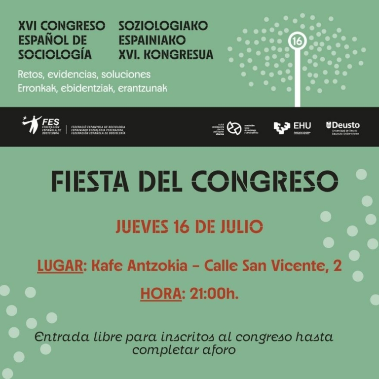 FIESTA DEL CONGRESO – Congreso 2026